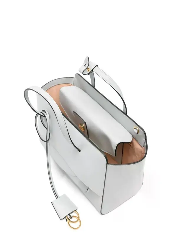 HIDESINS Flap M Logo-detail Tote Bag - Grey