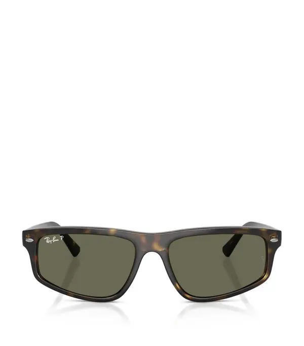 Ray-ban Rectangle Frame Sunglasses - Brown