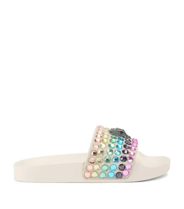 Kurt Geiger Mini Meena Eagle Slides