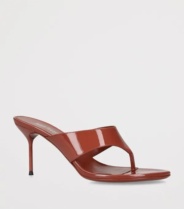 Paris Texas Patent Leather Lidia Sandals - Pink