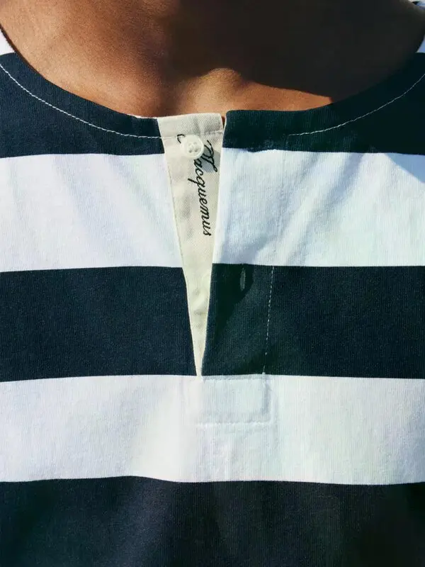 Jacquemus The Marinière Striped Long-sleeve T-shirt - Blue