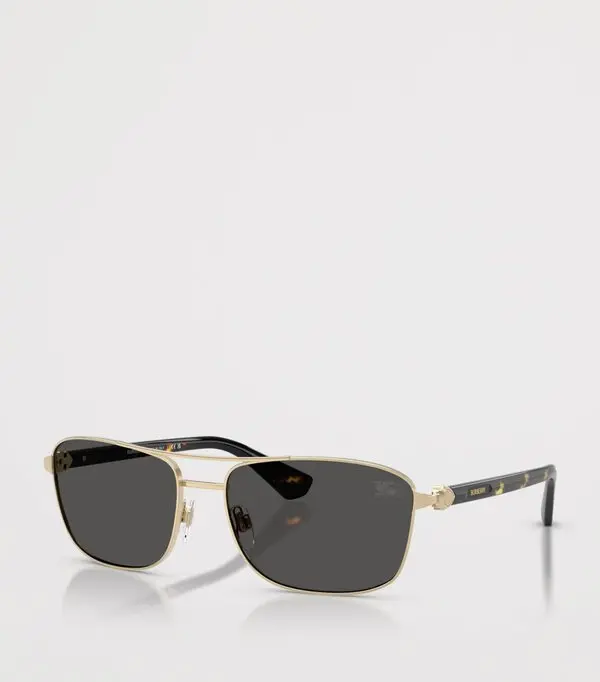 Burberry Aviator Sunglasses - Gold
