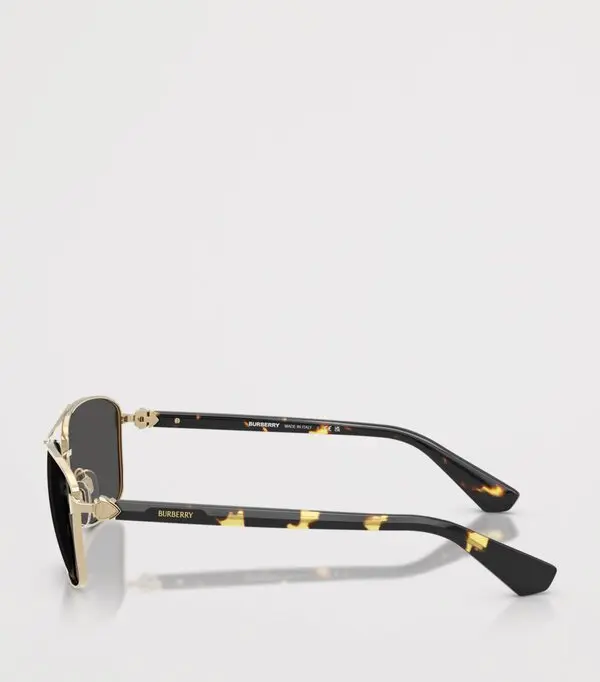 Burberry Aviator Sunglasses - Gold