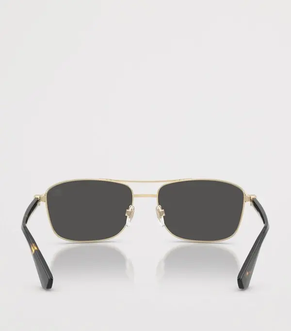 Burberry Aviator Sunglasses - Gold