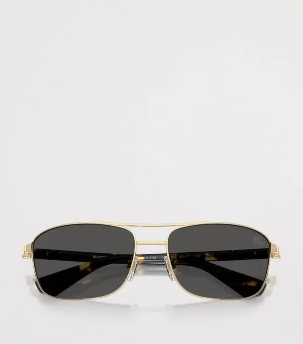 Burberry Aviator Sunglasses - Gold