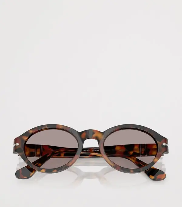 Persol Acetate Loris Oval Sunglasses