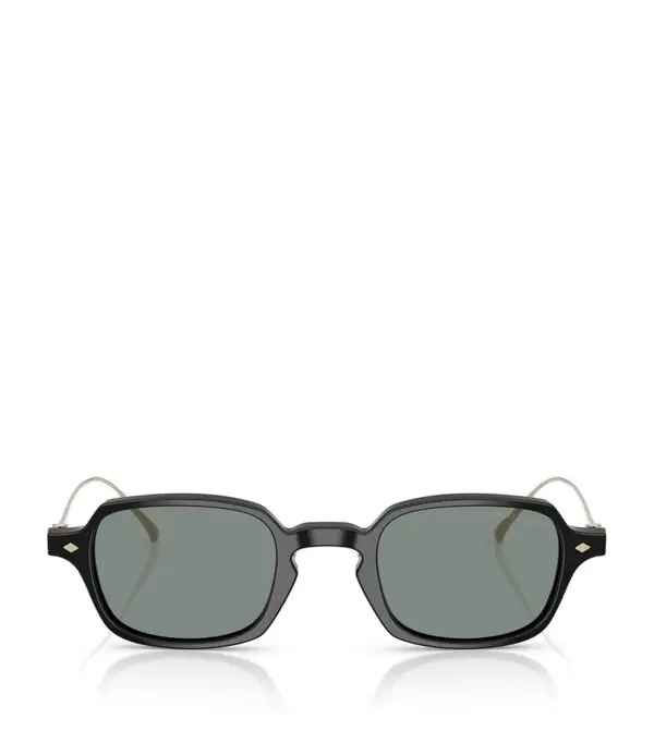 Giorgio Armani Rectangle Sunglasses - Black