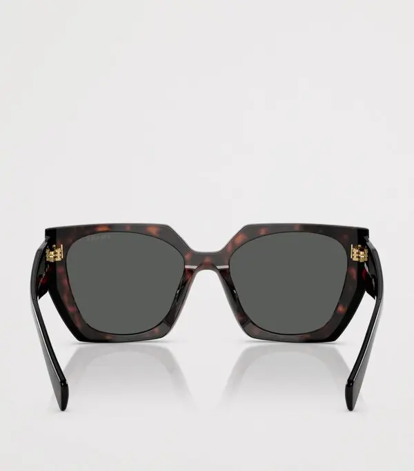 Prada Acetate Rectangle Sunglasses