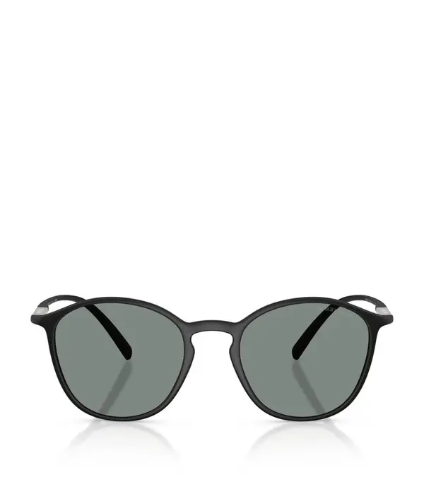 Giorgio Armani Phantos Sunglasses - Black