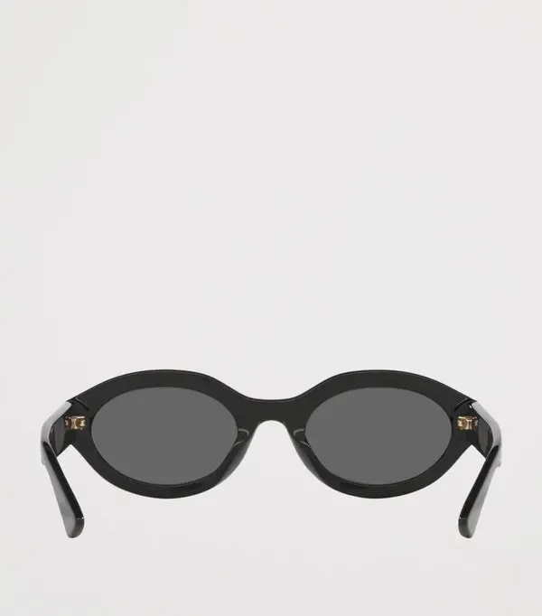 Gucci Injected Oval Sunglasses