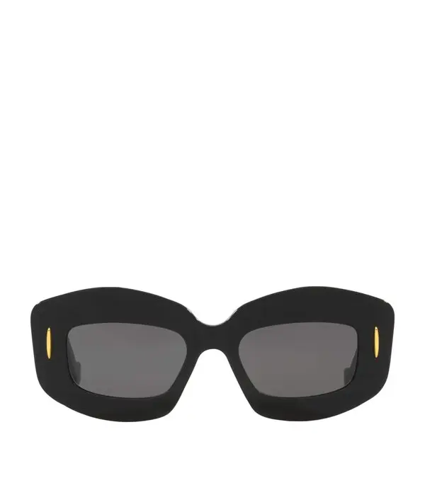 Loewe Chunky Anagram Sunglasses - Black