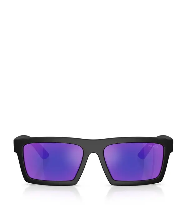 Prada Rectangular Sunglasses - Black