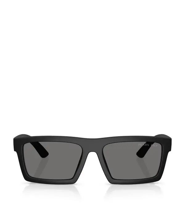Prada Rectangular Sunglasses - Black