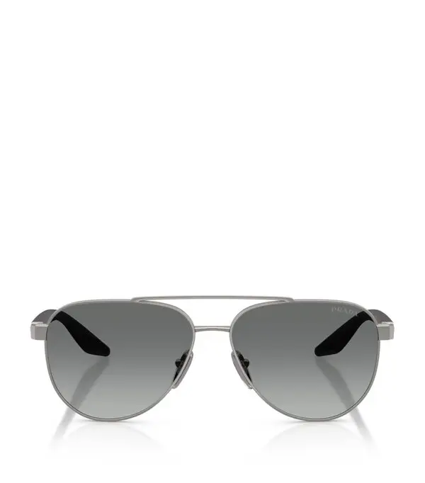 Prada Aviator Sunglasses - Grey
