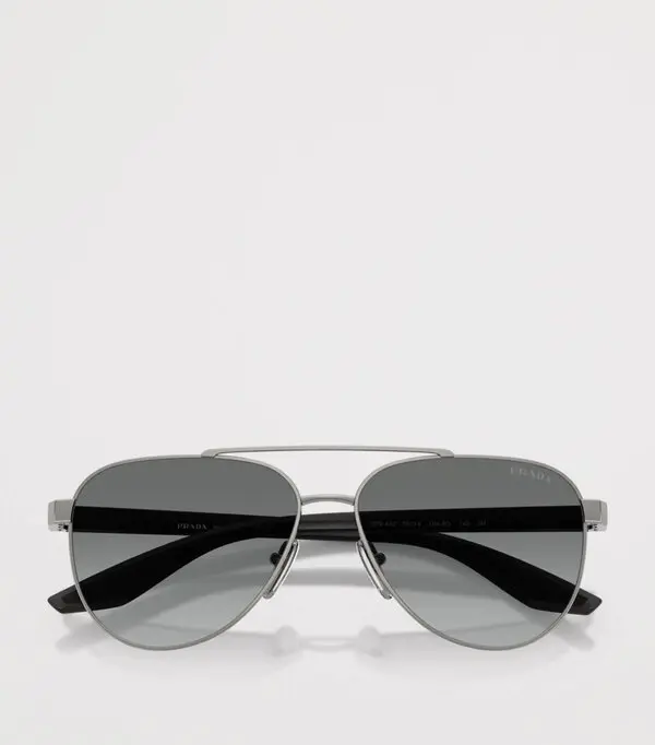 Prada Aviator Sunglasses - Grey