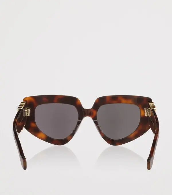 Loewe Anagram Diamond Sunglasses - Black