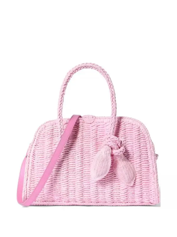 Jacquemus Small Raffia Turismo Bag