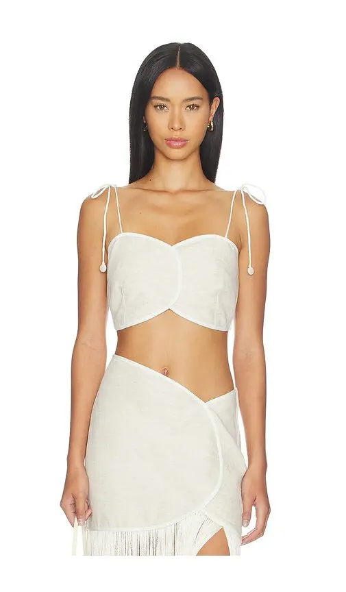 Azulu X Revolve Aveiro Top - Beige