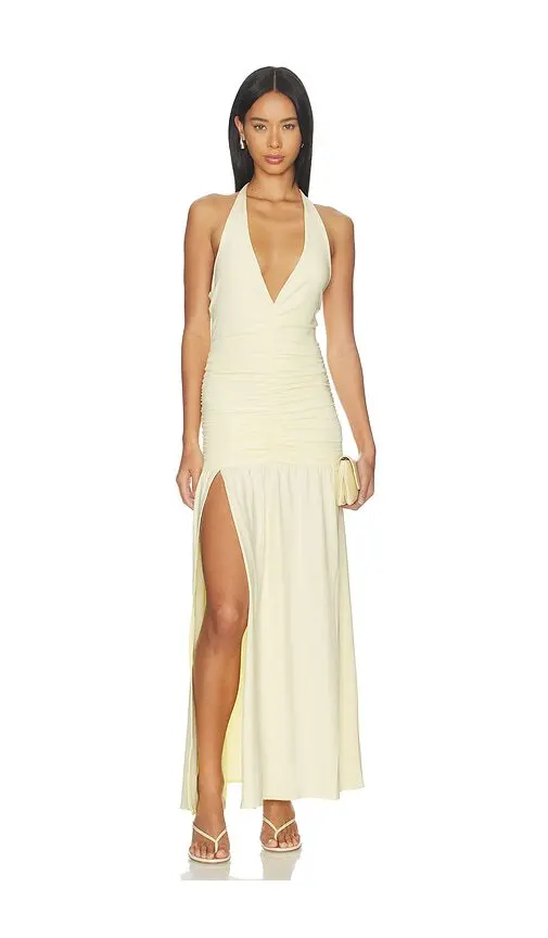 OW X Revolve Aven Maxi Dress - Yellow