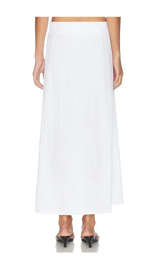 BOBI Split Front Maxi Skirt
