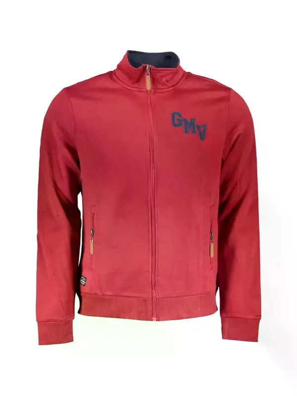 GIAN MARCO VENTURI Logo-print Zip-up Sweatshirt