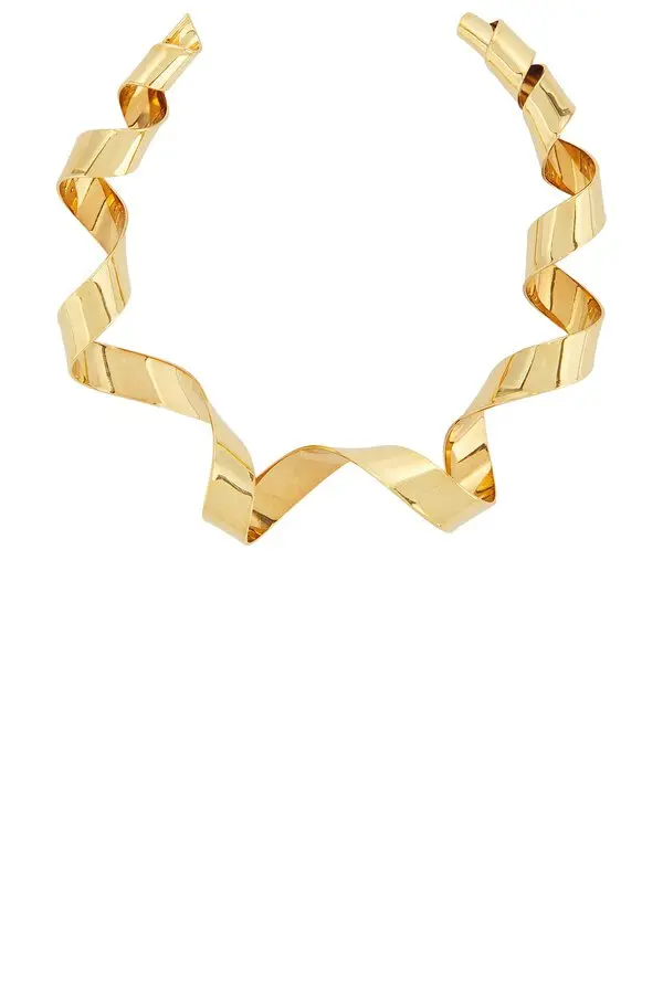 Dries Van Noten Twisted Gold-tone Necklace - Brass