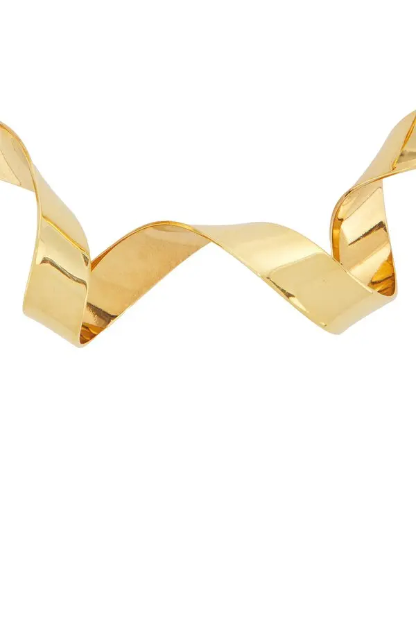 Dries Van Noten Twisted Gold-tone Necklace - Brass