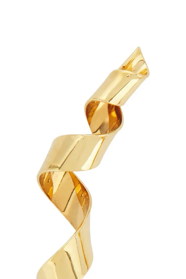 Dries Van Noten Twisted Gold-tone Necklace - Brass