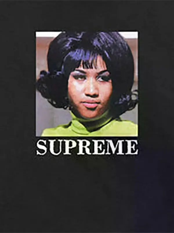 Supreme Aretha Graphic-print T-shirt - Black