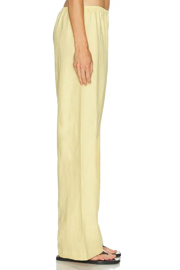 Donni. The Linen Simple Pant