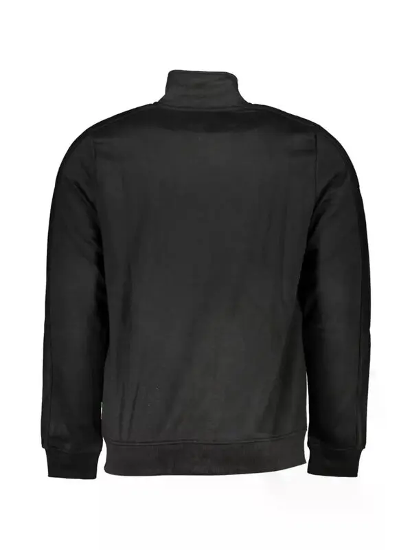 GIAN MARCO VENTURI Logo Detail Zip-up Sweatshirt