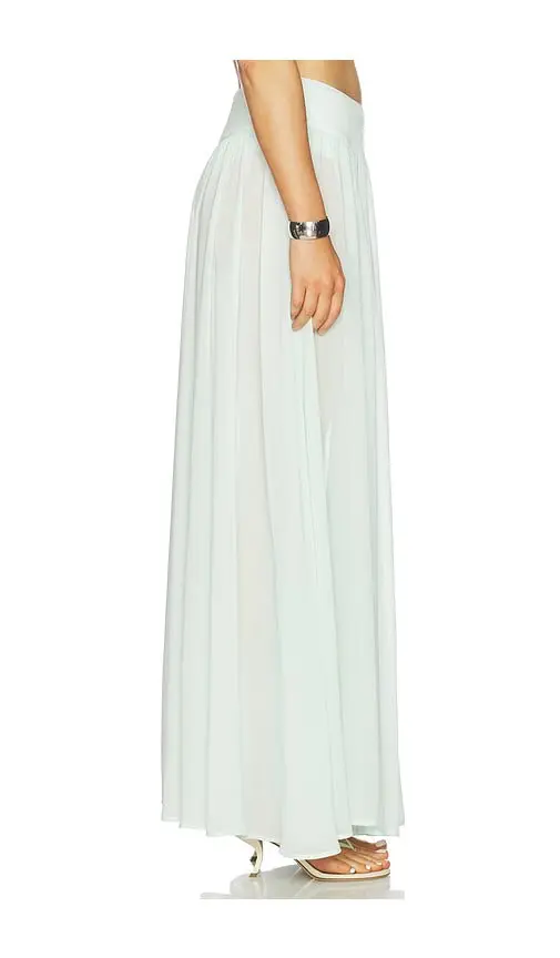 SHANI SHEMER Meadow Maxi Skirt - Blue