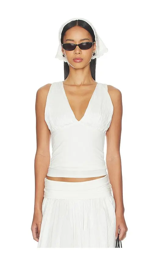 THE LINE BY K Esai Top - White