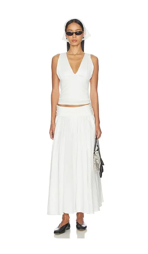 THE LINE BY K Esai Top - White