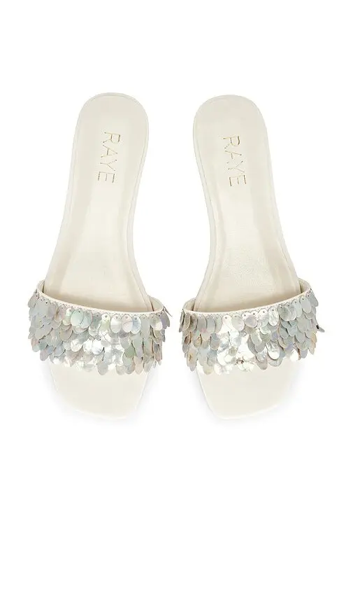 Raye Sahar Embellished Leather Flat Sandals