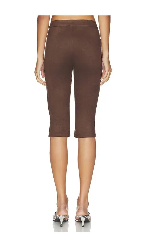 Superdown Faux Suede Capri Pants