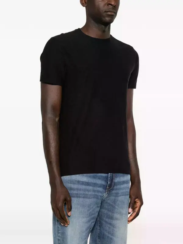 John Varvatos Round-neck Short-sleeve T-shirt