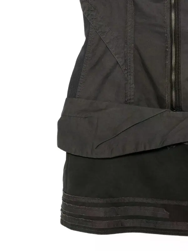 HYEIN SEO Sleeveless Moto Mini Dress With Zip Fastening
