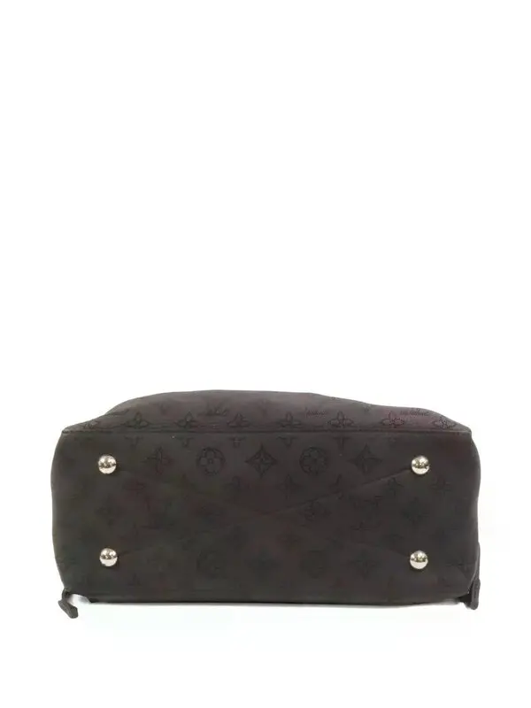 LOUIS VUITTON Mahina Leather Tote Bag - Black