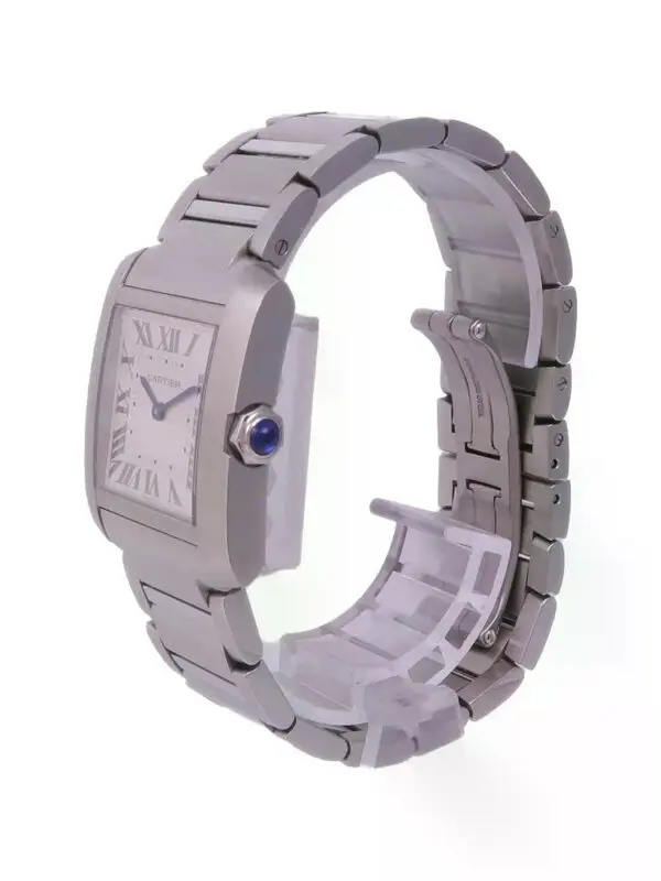 Cartier Tank Française Stainless Steel Quartz Watch