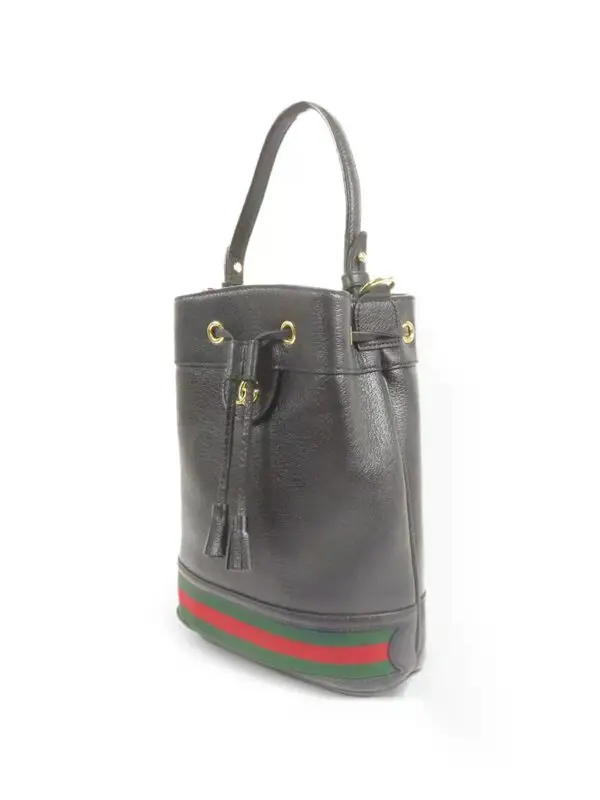 Gucci Gg Web Bucket Bag