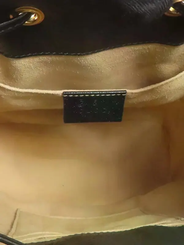 Gucci Gg Web Bucket Bag