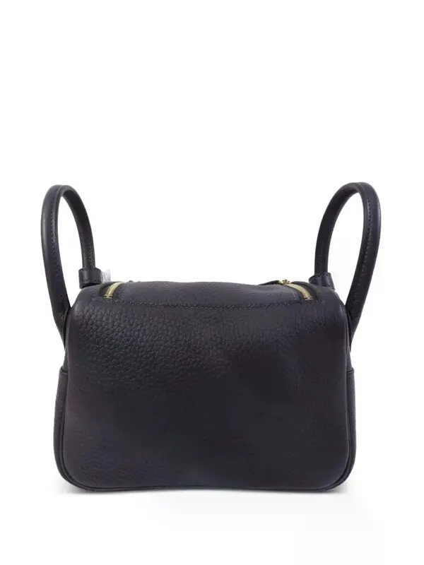 Hermès Mini Lindy Two-way Handbag - Blue