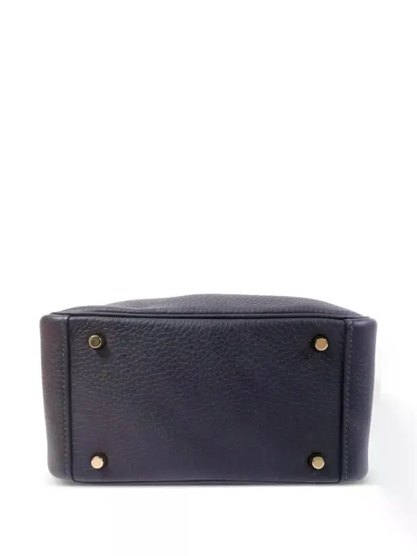 Hermès Mini Lindy Two-way Handbag - Blue