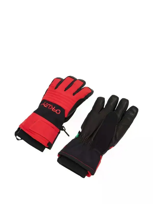 Oakley B1b Panelled Gloves - Red