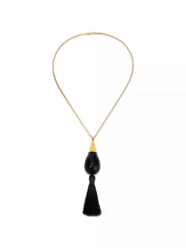 HEAVEN MAYHEM Marlowe Tassel Necklace - Gold