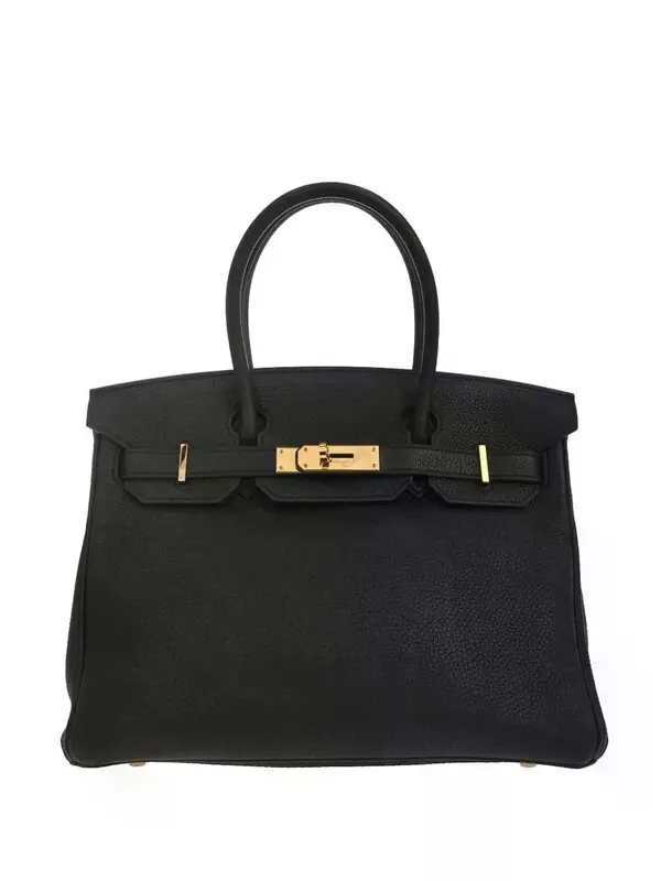 Hermès Togo Birkin 30 Handbag - Black