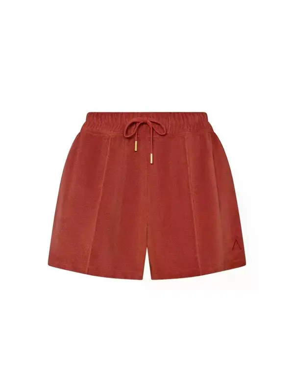 AMAN Terry Cloth Drawstring Shorts