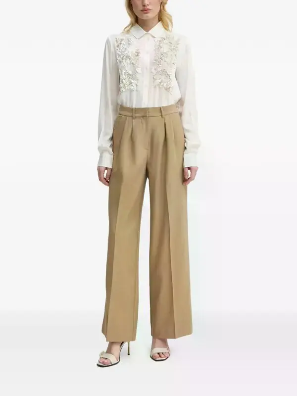 Day Birger Et Mikkelsen Pleated Wide Leg Trousers