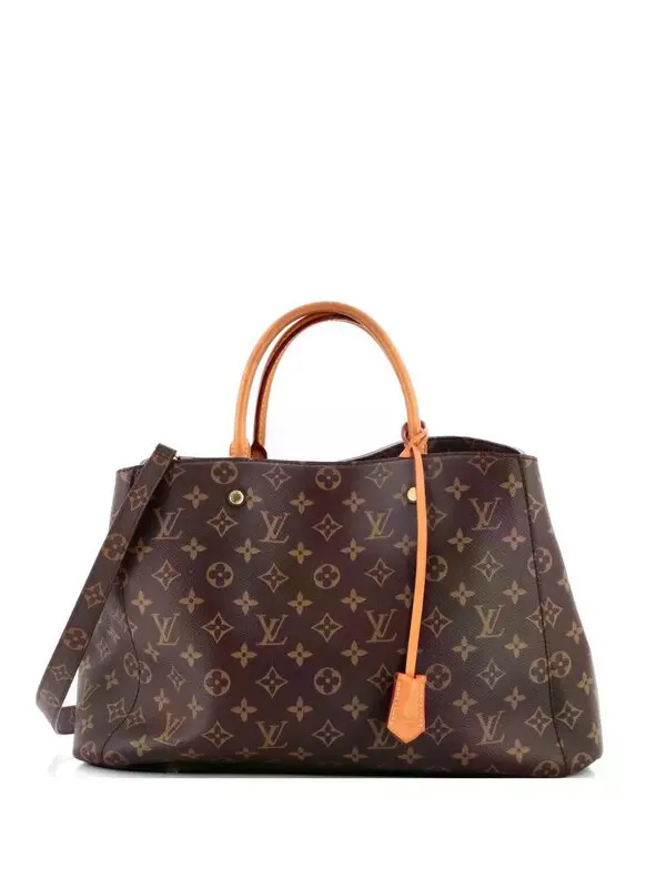 LOUIS VUITTON Montaigne Monogram Canvas Gm Tote Bag
